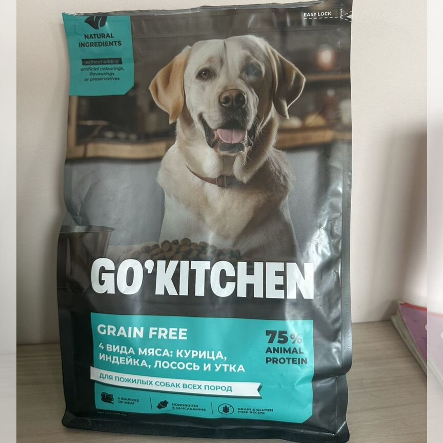 Корм для собак Go kitchen