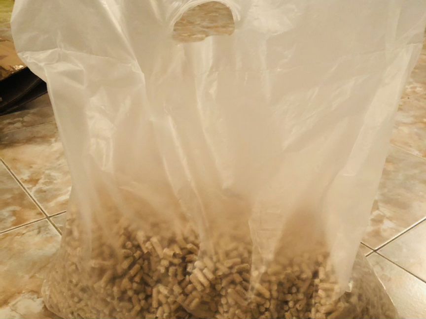 Древесный наполнитель для кошек 4 кг