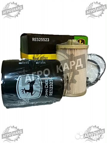 Комплект фильтра топливного RE525523(RE523236) купить в Новомосковске ...
