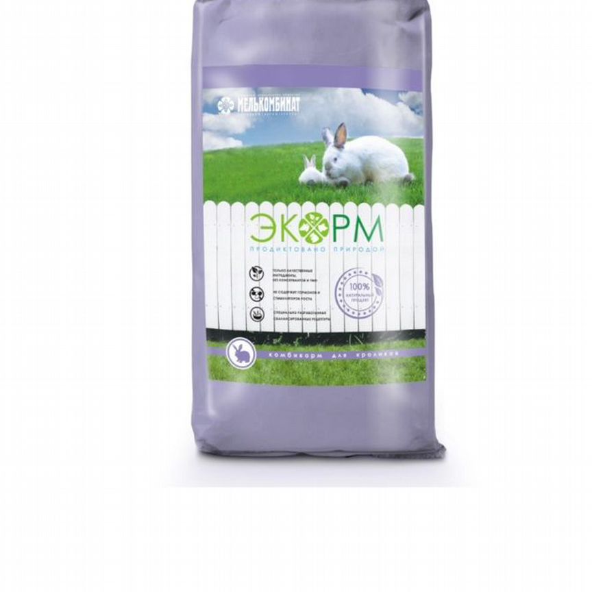 Премиальный полнорационный комбикорм для кроликов