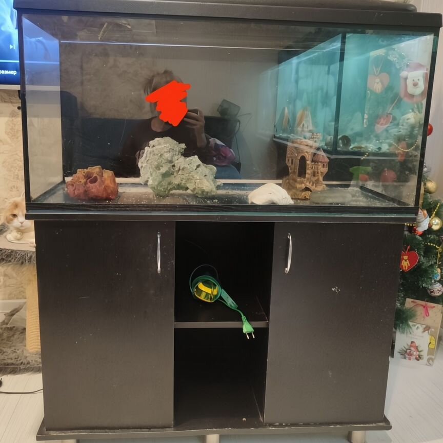 Аквариум 250 литров б/у