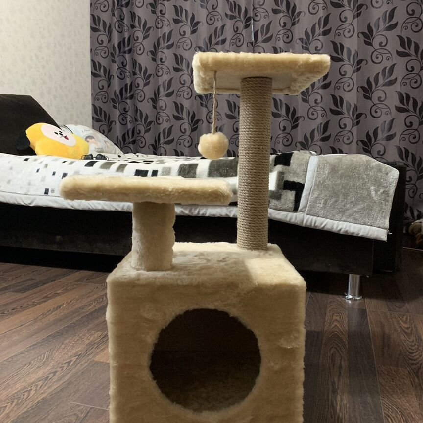 Домик  когтеточка для домашних животных