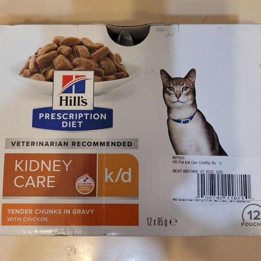 Корм Hill's Prescription Diet k/d Kidney Care
