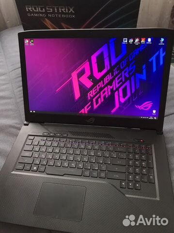 Игровой ноутбук Asus Rog GL703V в супер состоянии купить в Москве ...