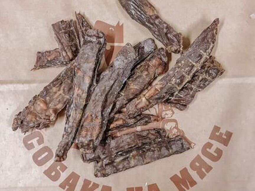 Селезенка ломтиками сушеная (лакомство для собак)