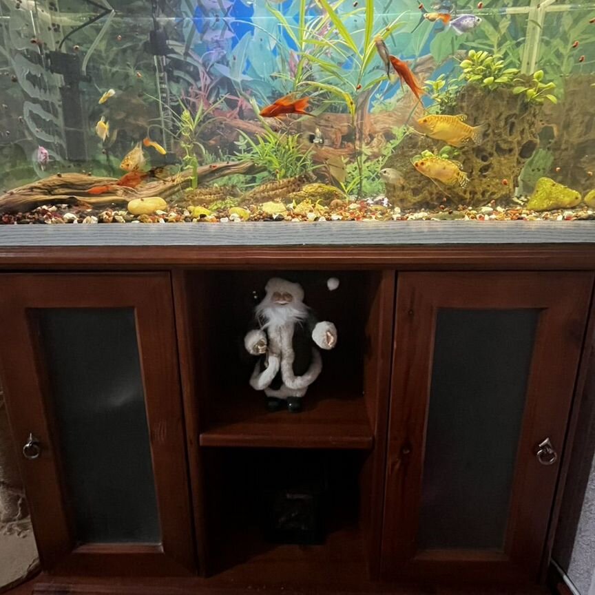 Аквариум с тумбой 90 литров