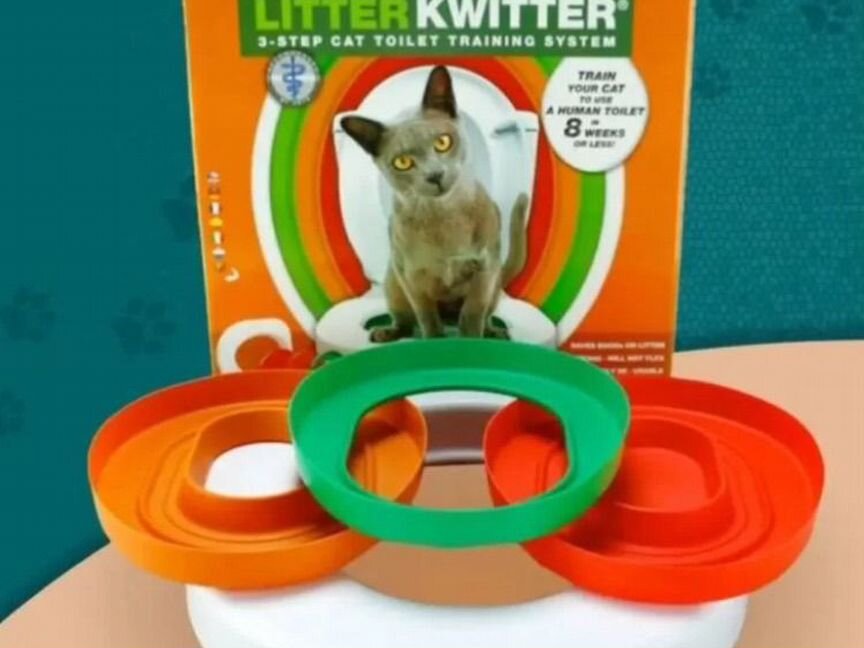 Система приучения кошек к унитазу