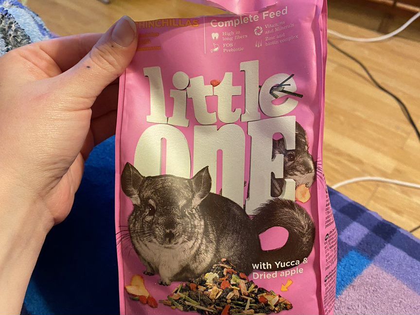 Корм Little one для шиншилл