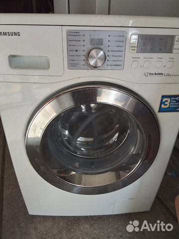 Стиральная машина Samsung Eco bubble 6кг wf0702wjw купить в Ялте ...