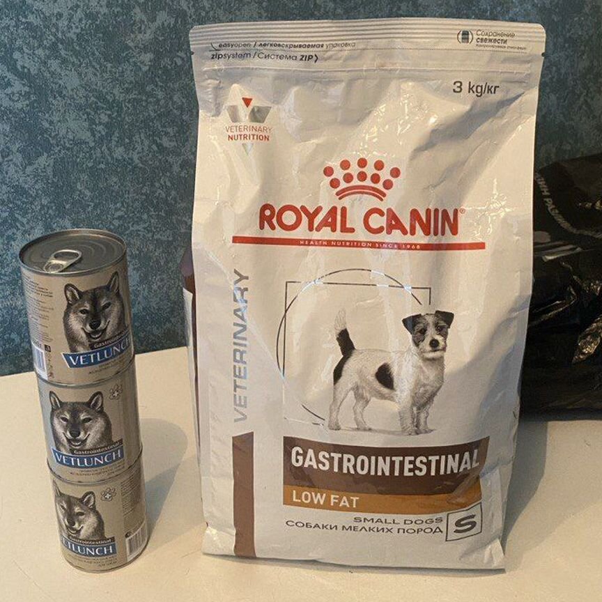 Корм для собак royal canin gastrointestinal low fa