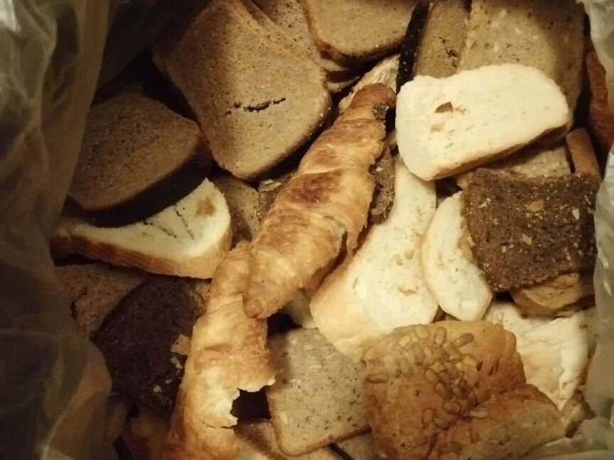 Сухари для животных