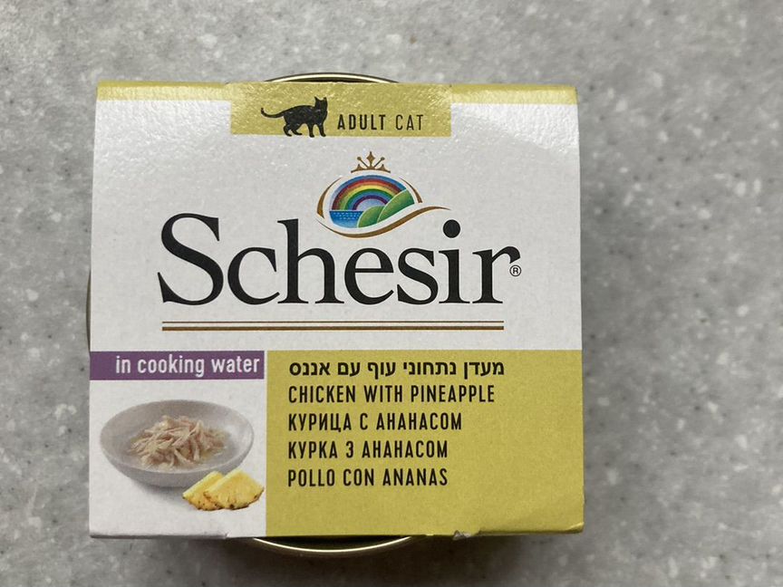 Консервы корм для кошек Schesir