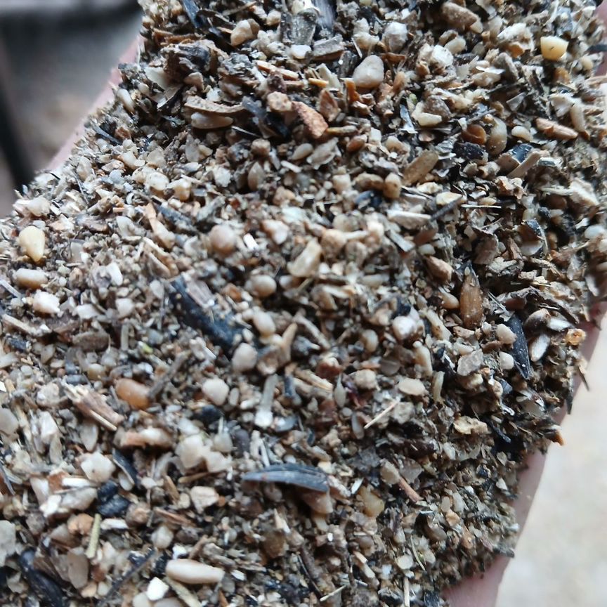 Отходы подсолнечника