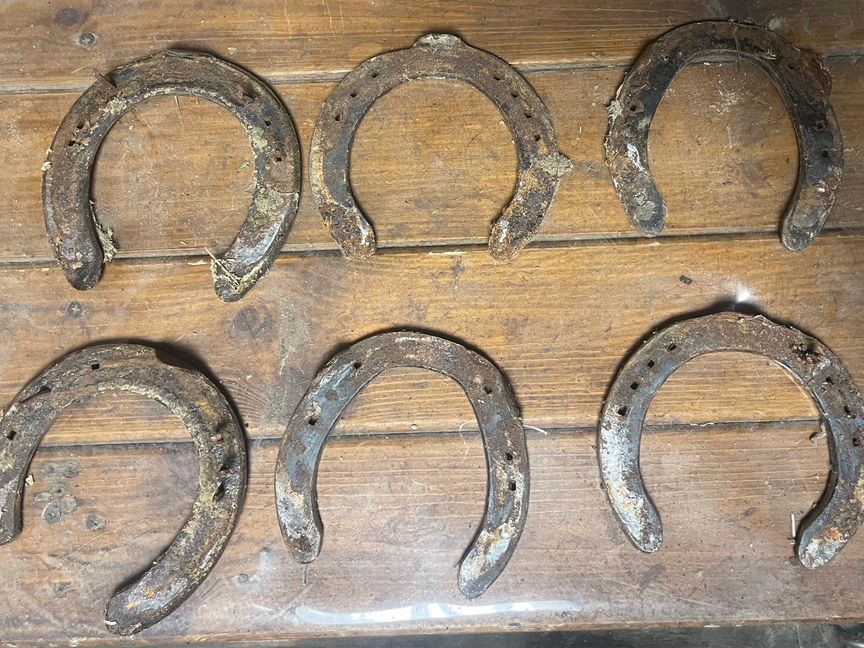 Подкова для лошади бу