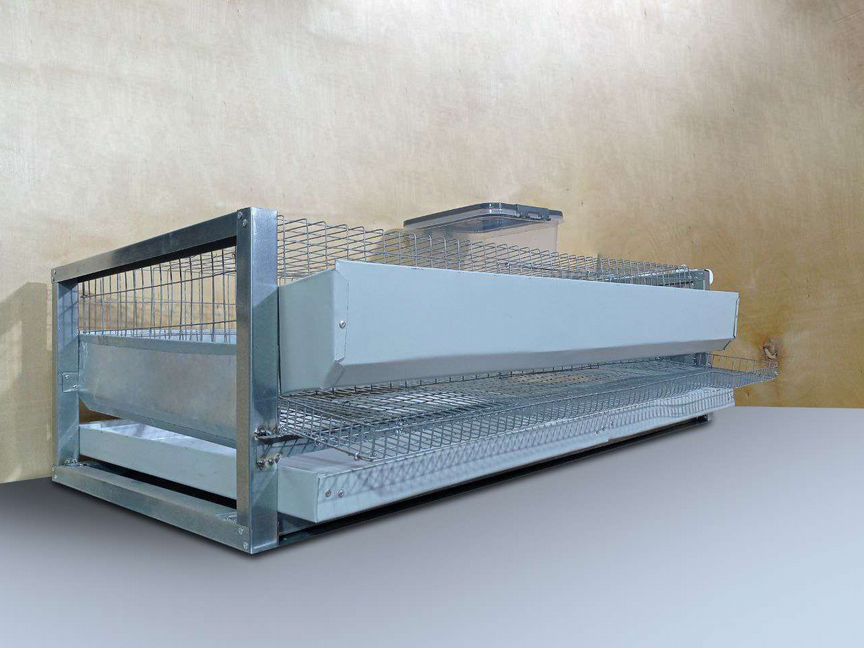 Клетки, кормушки, поддоны для перепелов