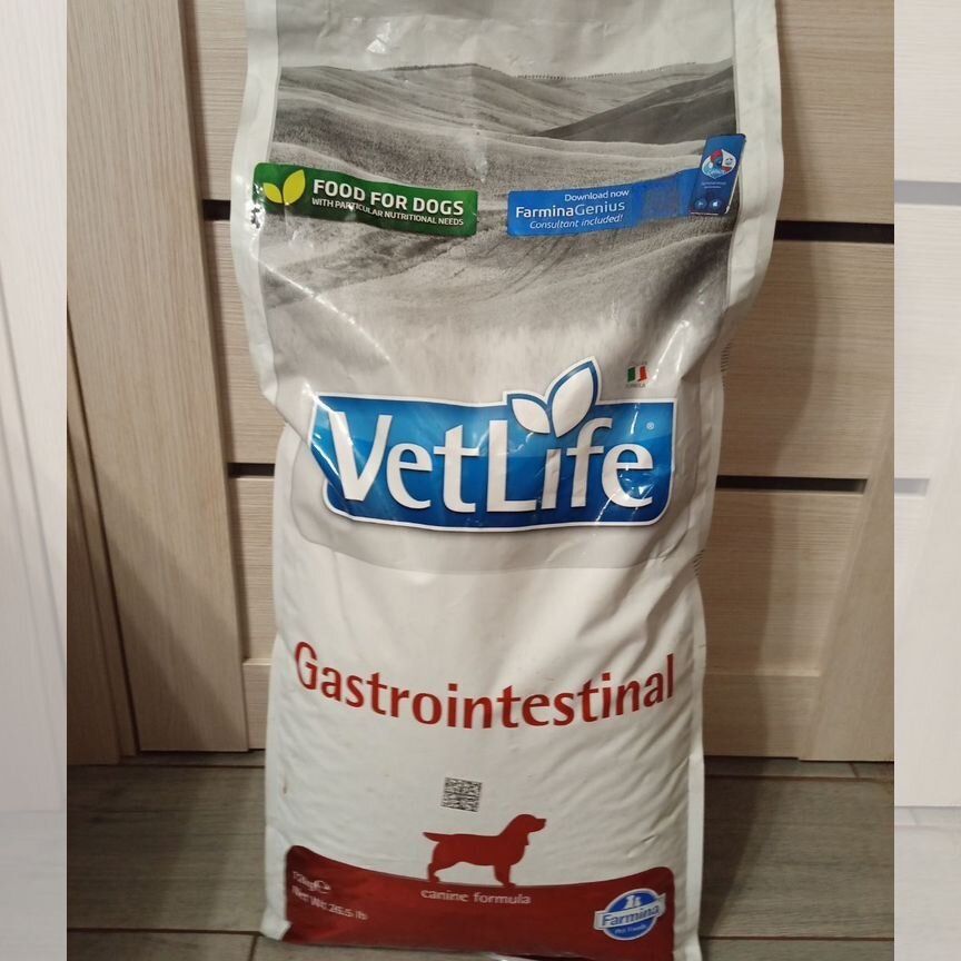 Farmina Vet Life Gastrointestinal, 12 кг