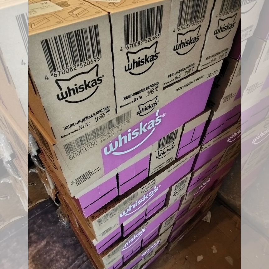 Корм вискас whiskas в блоках