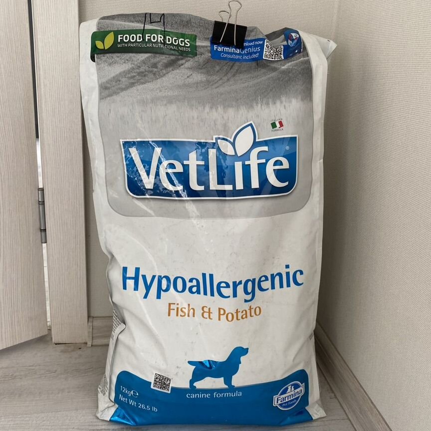 Корм для собак farmina hypoallergenic