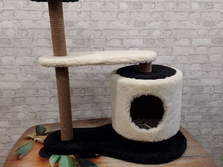 Домик для кошки с когтеточкой