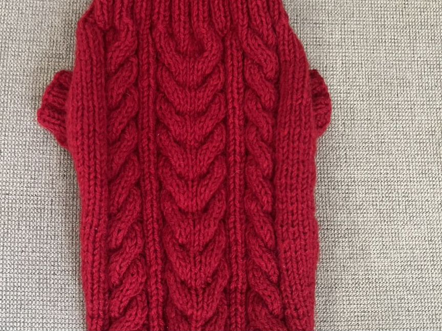 Новый свитерок для маленькой собачки