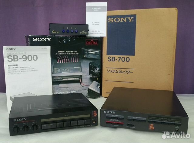 Sony SB-900 SB-700 FJ-401 Селектор Коммутатор купить в Москве ...