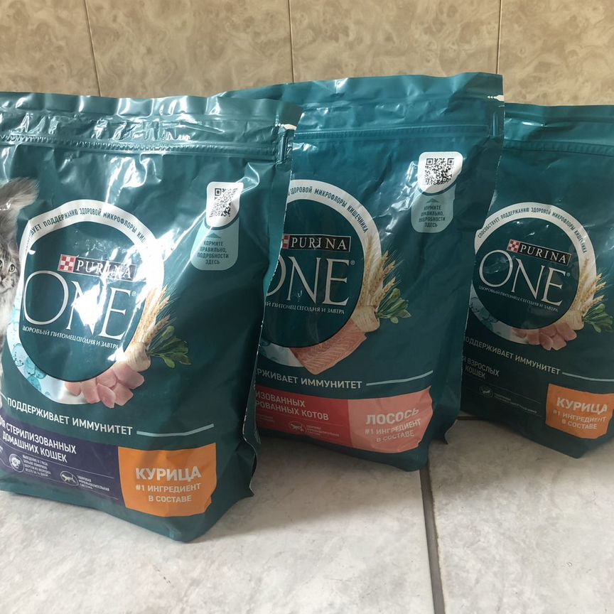 Сухой корм для кошек Пурина уан Purina one