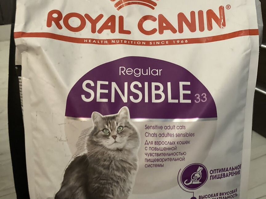 Корм для кошек royal canin sensible