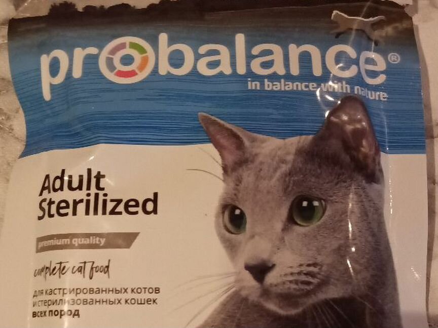 Влажный корм для стерилизованных кошек