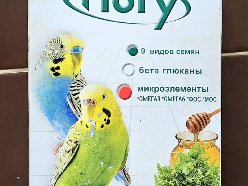 Корм Fiory для волнистых попугаев 1 кг