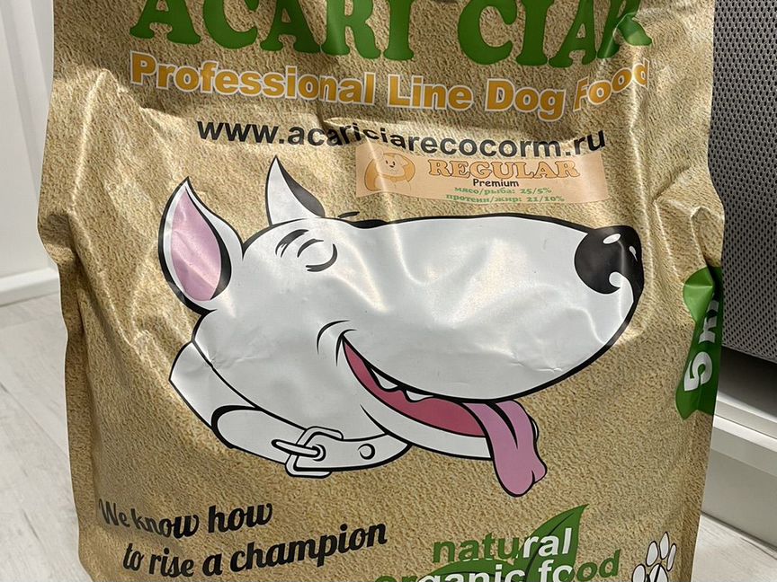 Собачий корм acari ciar