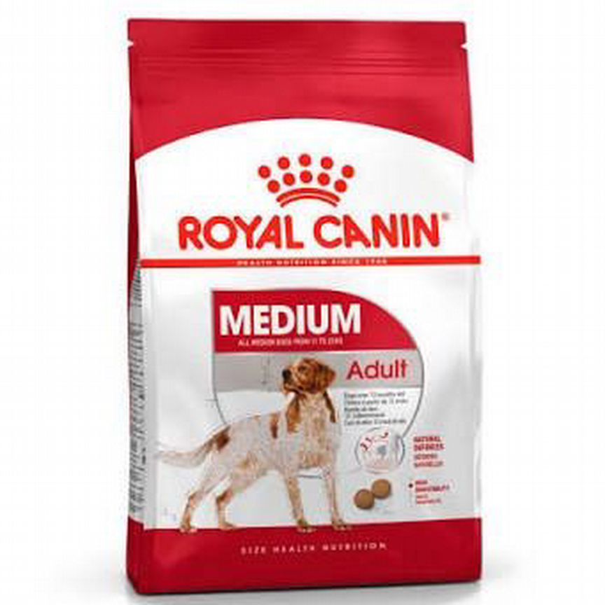 Корм для собак royal canin medium adult
