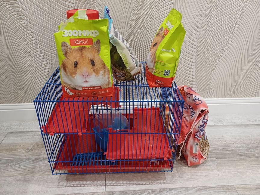 Клетка для сирийского хомяка