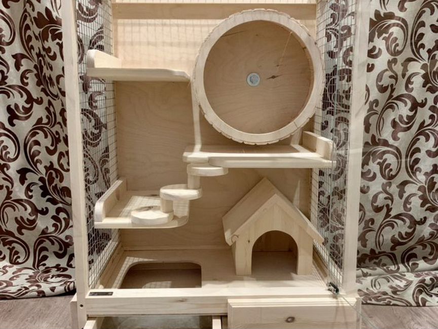 Клетка, витрина для шиншил, белки, дегу