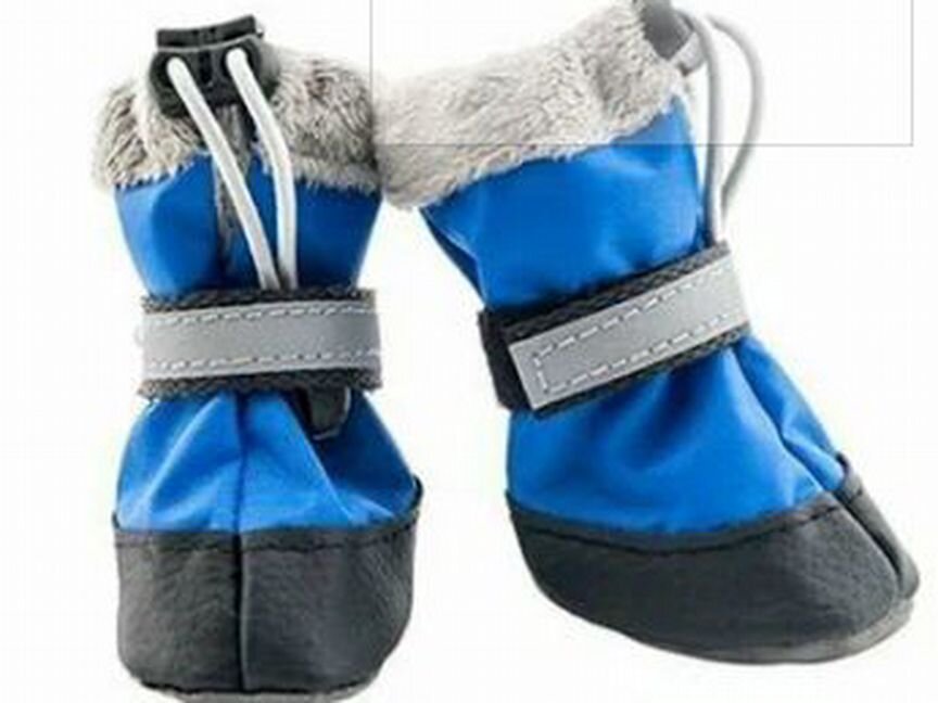 Ботинки для собак утепленные