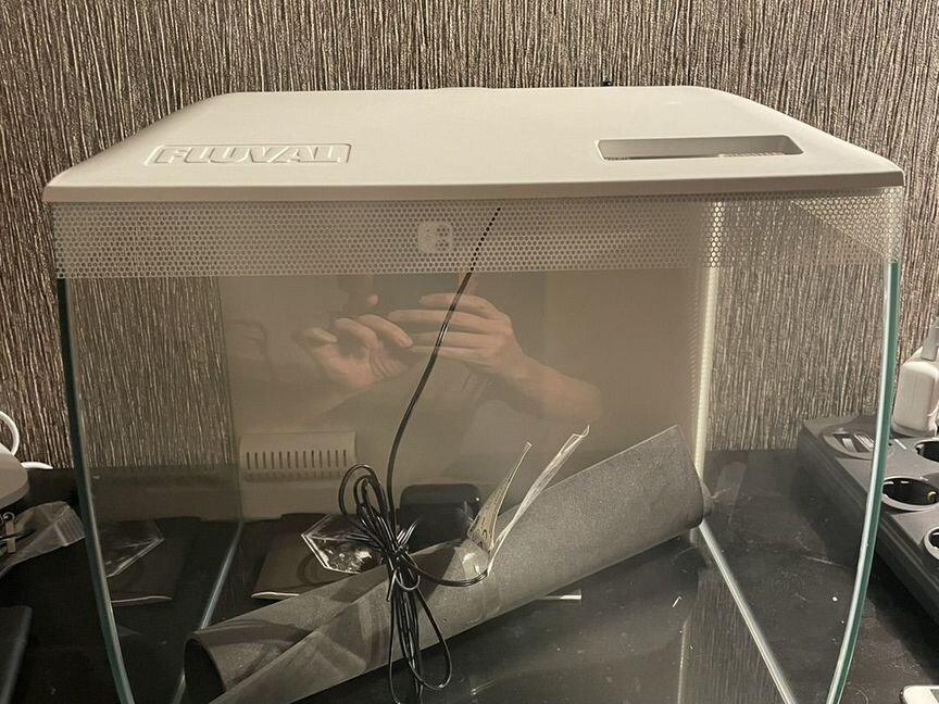 Аквариум Fluval Flex 34л, новый, полный комплект