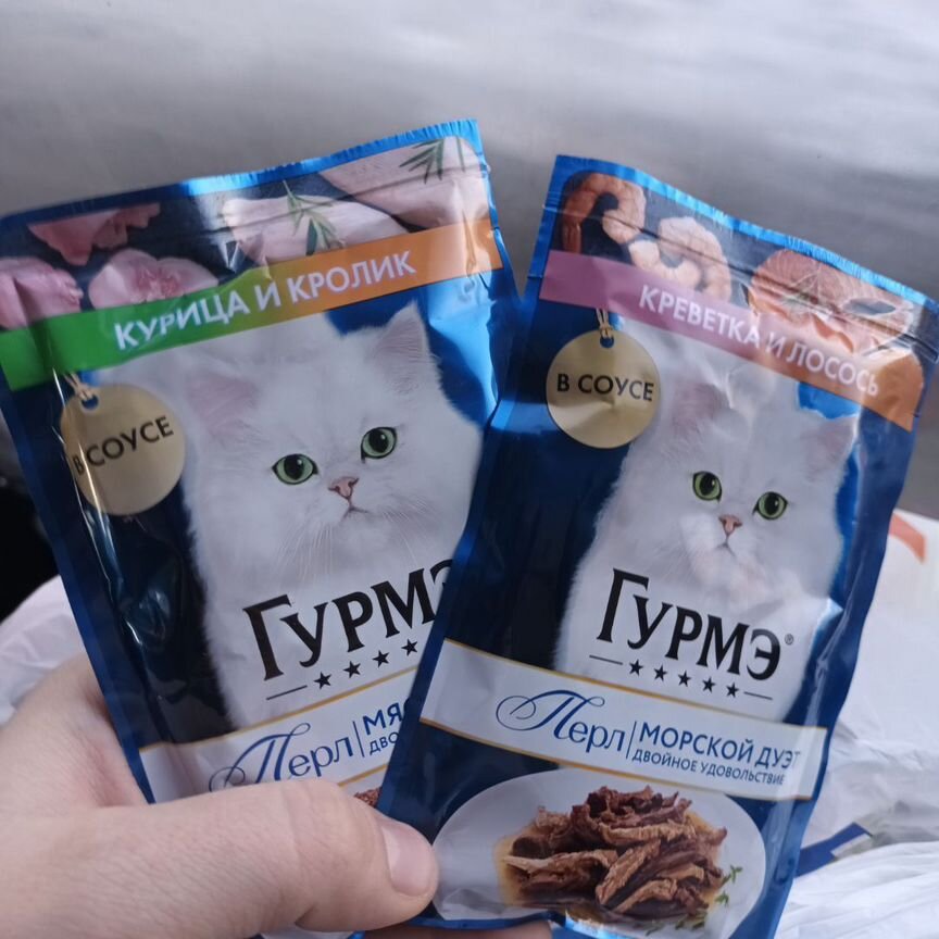 Корм для кошек гурме