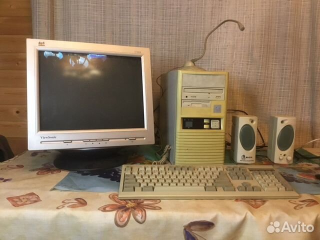 Компьютер Pentium 1 коллекционный купить в Москве | Электроника | Авито