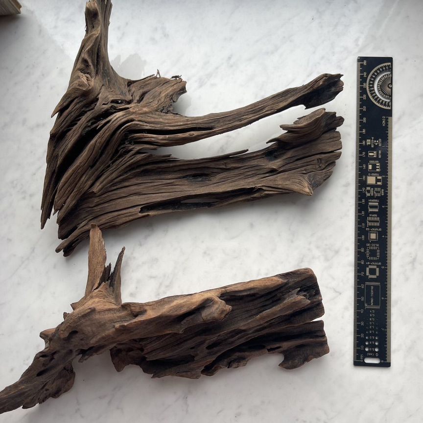 Коряга мангровая для аквариума 2 шт