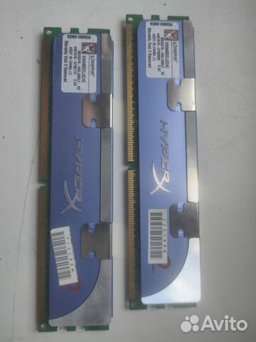 Оперативная память kingston hyper x 4gb купить в Москве с доставкой ...