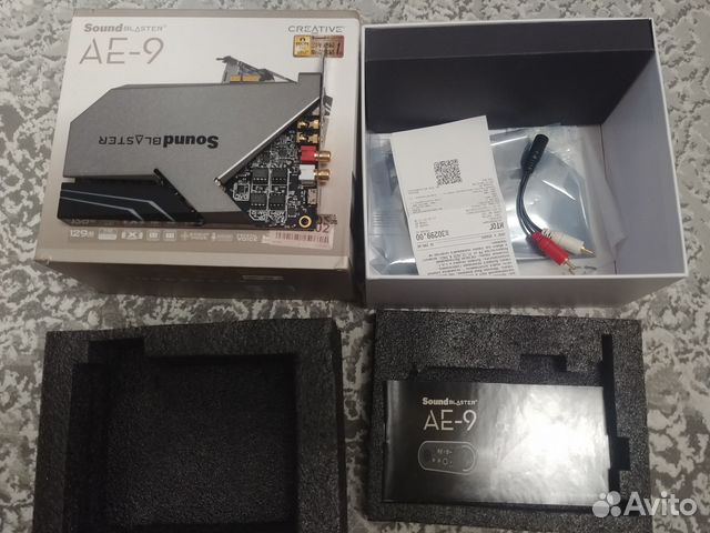 Звуковая карта pci e Creative Sound Blaster AE-9 купить в Перми ...