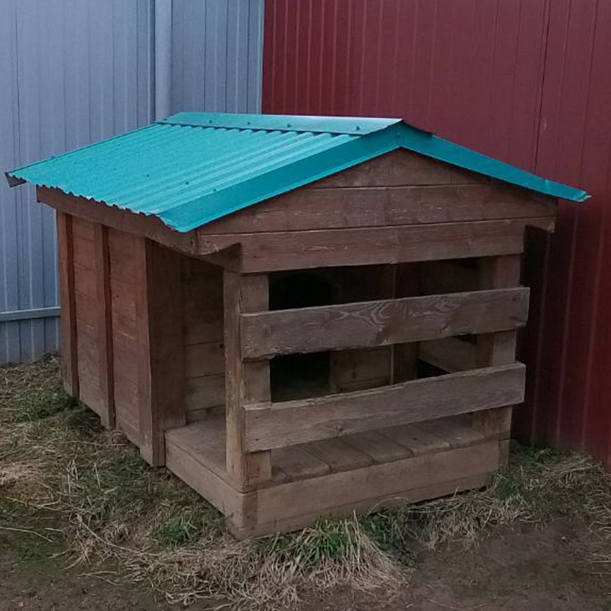 Будка для собаки утепленная