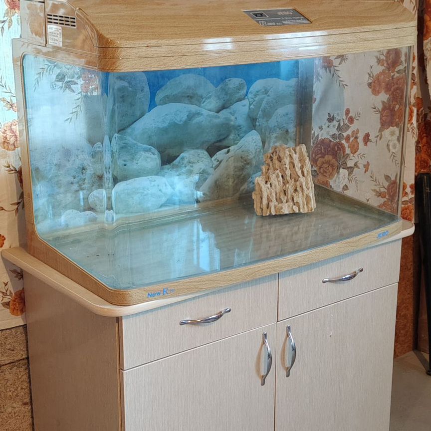 Аквариум с тумбой jebo 200л
