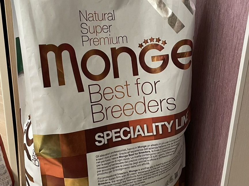 15 кг Monge Dog PFB BWild Low Grain