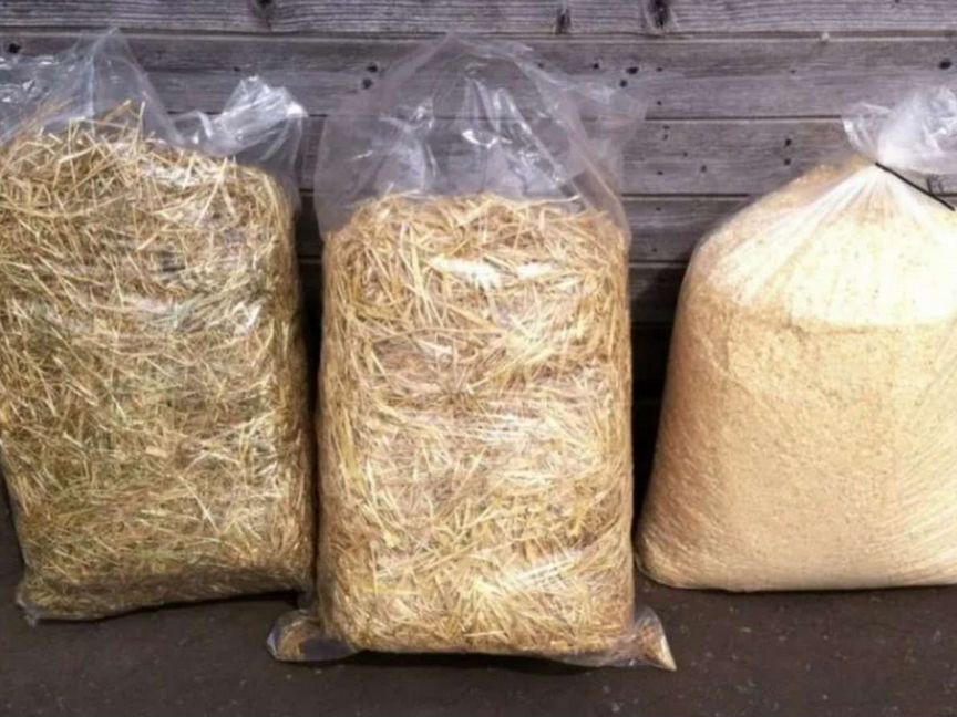 Сено. Опилки для животных