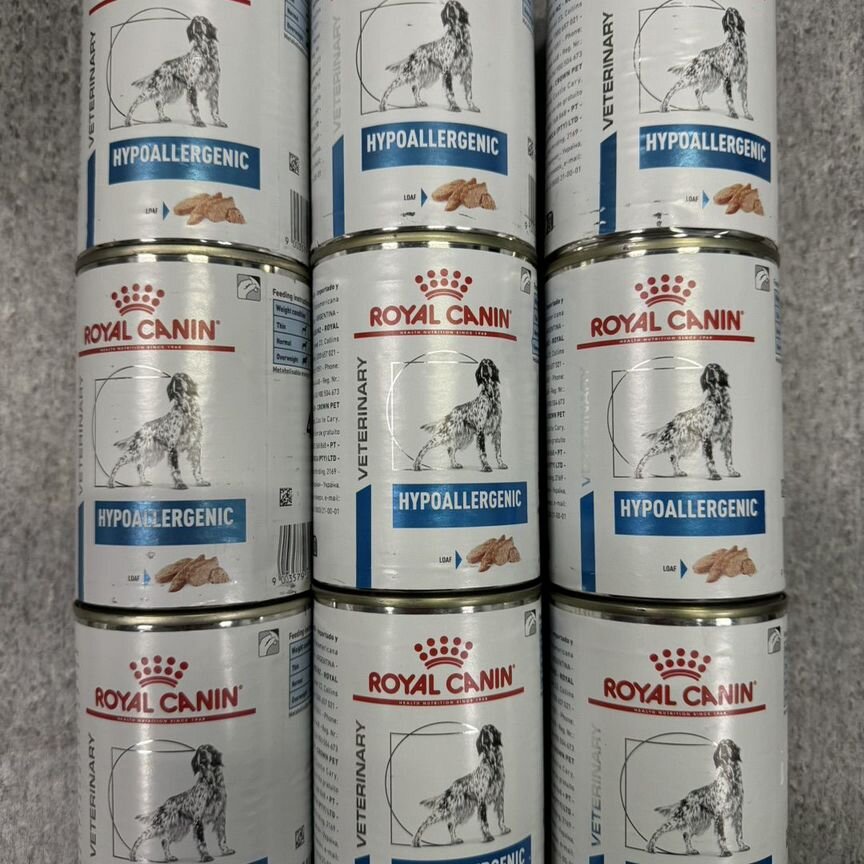 Royal canin hypoallergenic для собак