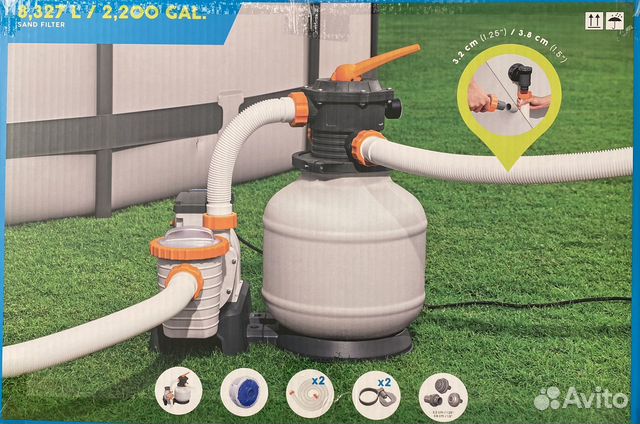 Фильтр-насос песочный для бассейнов Bestway 58499 купить во ...