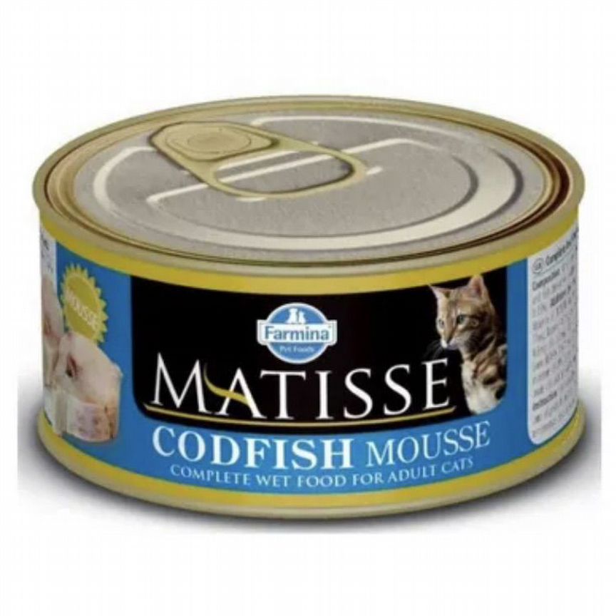 Корм для котов Farmina Matisse Codfish Mousse