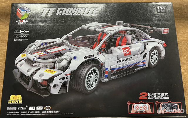 Technique racing car white купить в Москве | Хобби и отдых | Авито