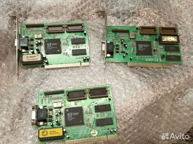 Видеокарта pci ретро s3 trio64 купить в Новосиньково по низкой цене с ...