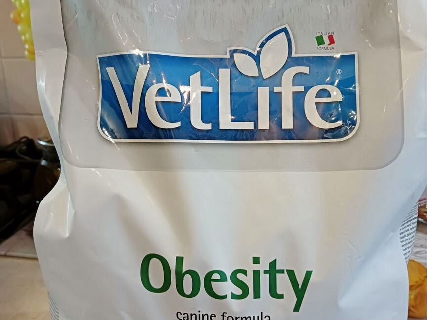 Сухой корм для собак Vetlife Obesity